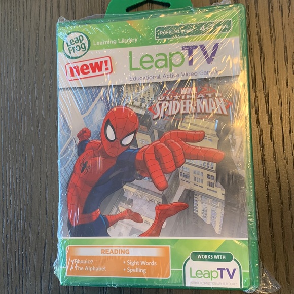 leap frog | Video Games & Consoles | Leap Frog Leaptv Spiderman Prek To ...